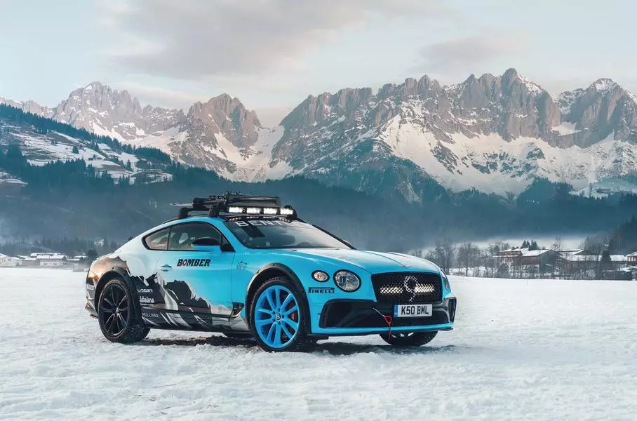 Off-Road Bentley Continental GT, New Kia Sorento en Elektriese Hummer: Hoof Foren 70749_1