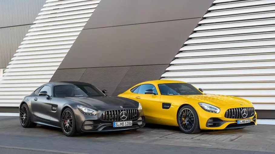 Camiño Mercedes-Amg GT engadiu un chasis completo 72068_3