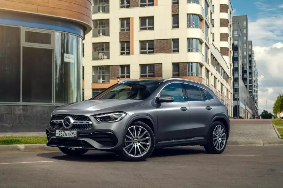 Mal, დისტანციური და გზები: გაოცება ფასი Mercedes Gla 7224_3