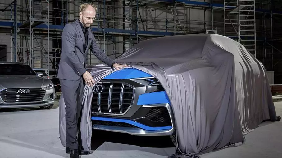 D'Medien huet den Design vun engem Konkurrent BMW X6 aus Audi opgedeckt 72611_3