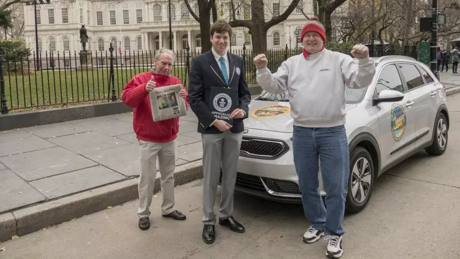 Hybrid Kia Niro đã cài đặt Guinness Record 72809_2