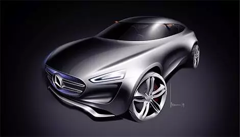 Het Chinese kantoor van Mercedes-Benz creëerde een prototype van de Soldier Coupe 7404_3