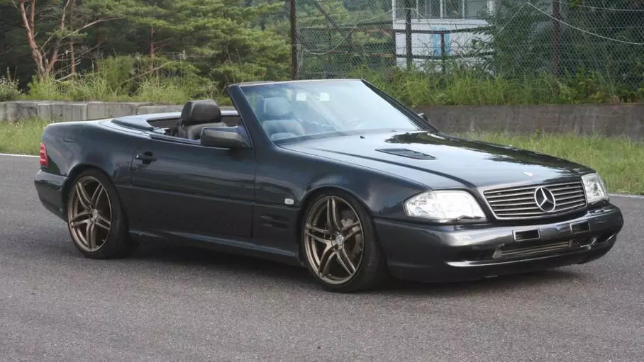 Japonês Equipado Roger Mercedes-Benz SL Motor da Toyota Supra 7541_1