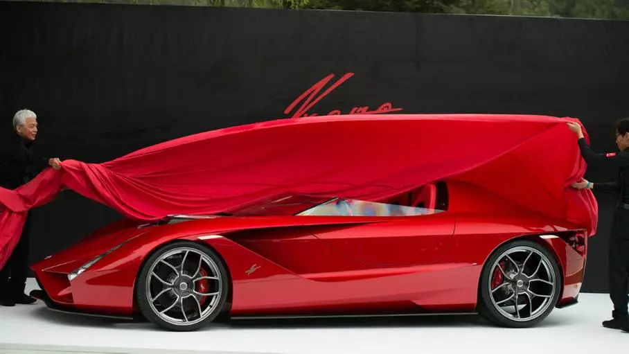 Yaratıcı Ferrari Enzo, Karbon Speedster'ı inşa etti 76407_2