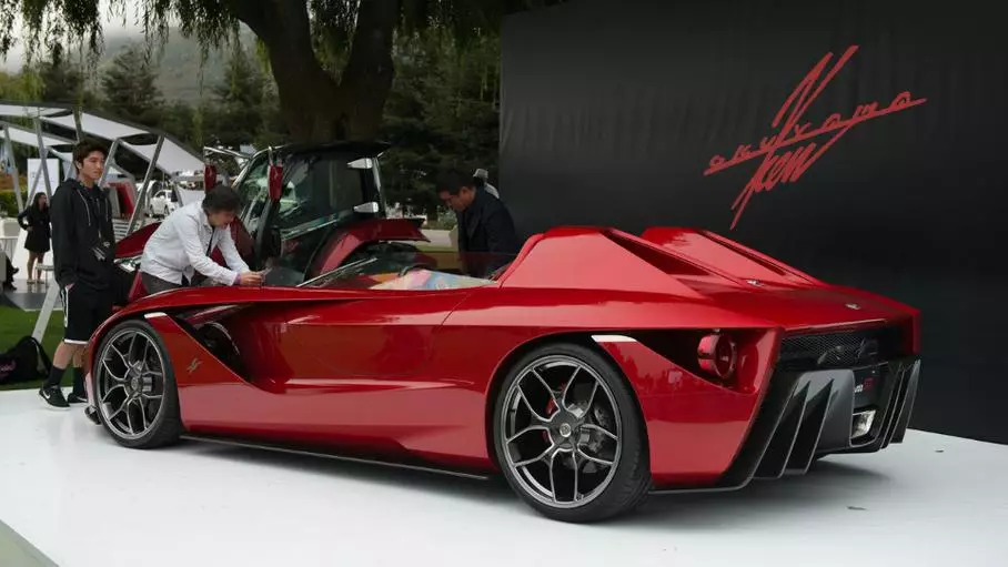 Yaratıcı Ferrari Enzo, Karbon Speedster'ı inşa etti 76407_3