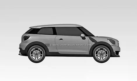 Mini patentiertes dreitüriges Crossover-Design 7700_2