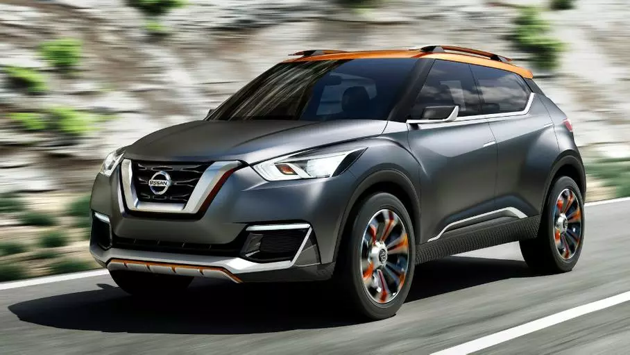 Серыйная версія Nissan Kicks захавала знешнасць канцэпта 7940_2