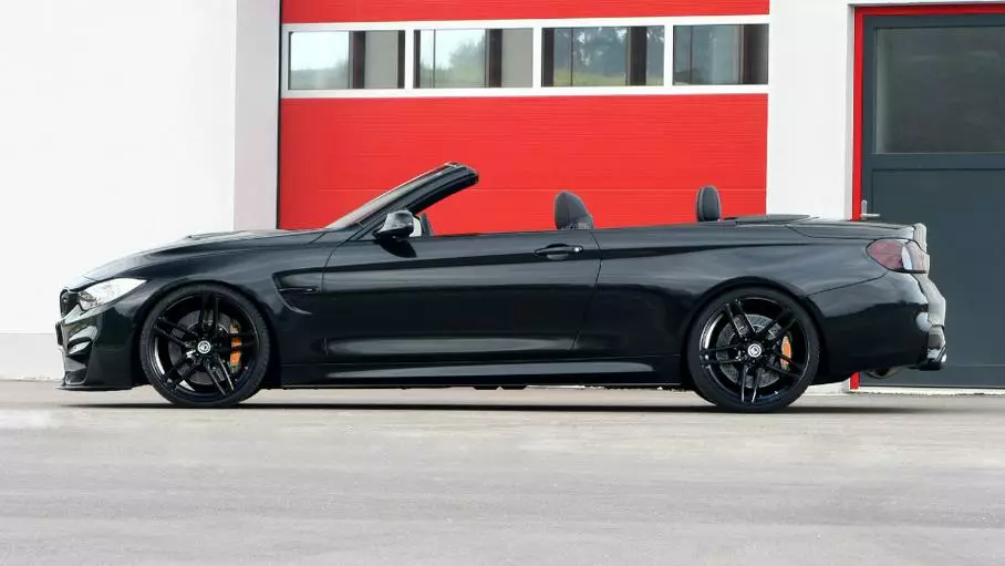 BMW M4 Convertible Enseignée Accélération à 320 kilomètres par heure 79454_2