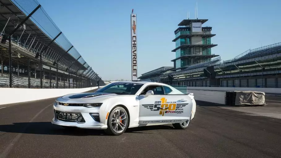 Chevrolet Camaro became a pace-car 