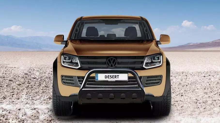 Volkswagen Amarok ha preparato per la guida nel deserto 80864_1