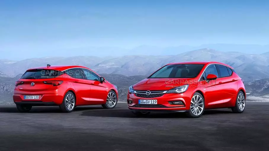 I-Opel Astra yesizukulwane esisha edidekile kwi-premiere 8225_2