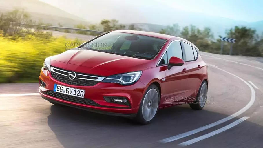 I-Opel Astra yesizukulwane esisha edidekile kwi-premiere 8225_5