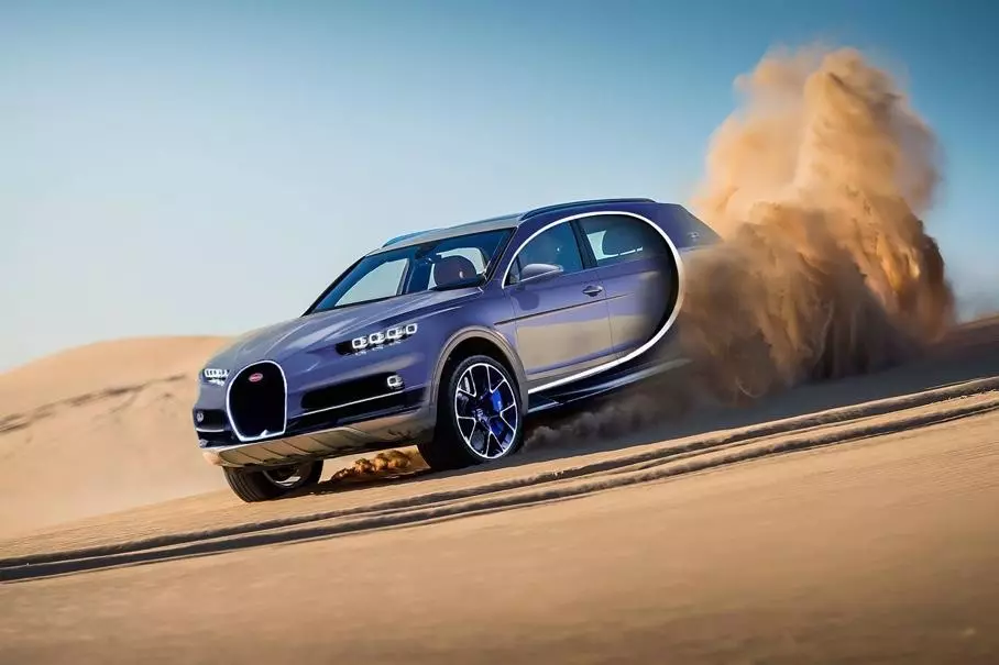 Модели дуввум Bugatti метавонад SUV бошад 83204_1