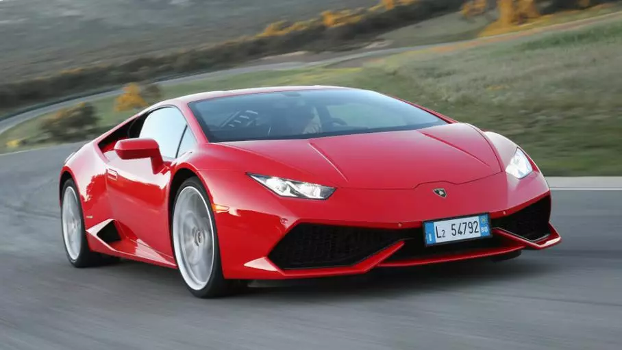 Hátsó kerék meghajtó Lamborghini Huracan Debuts Los Angelesben 83288_1