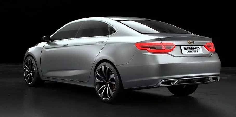 Geely- მა კონკურენტი BMW 3-Series- ის Harbingers გააკეთა 83345_4