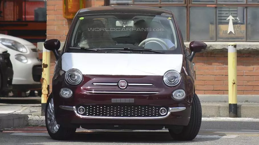 Photospiona declassified the design of the updated Fiat 500 86663_3