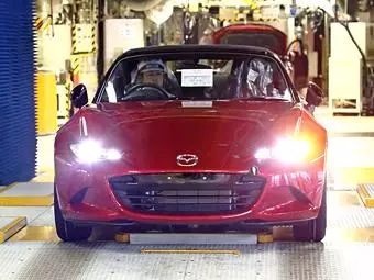 Mazda began production of the Rhodster MX-5 of the new generation 88044_1