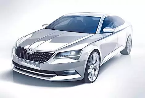 Skoda told the details about the new Superb 88755_5