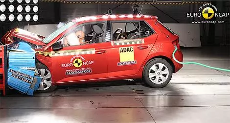 In Euro NCAP, broke 