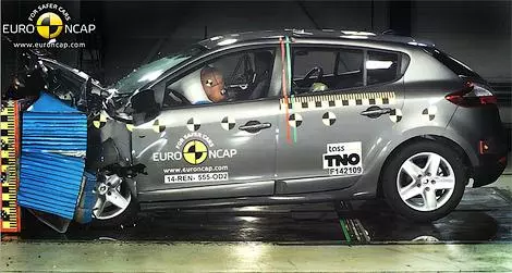 In Euro NCAP, broke 