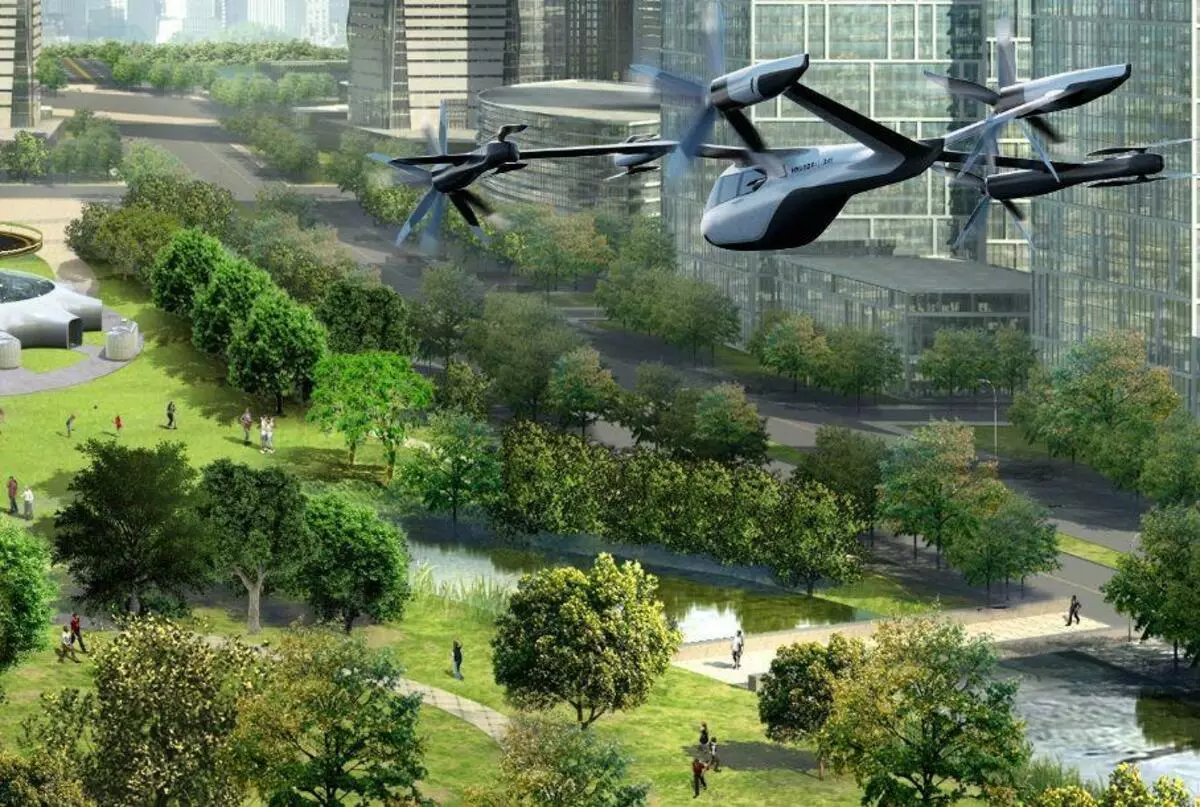 Hyundai planea lanzar un taxi volador nos aeroportos en 2025 908_1