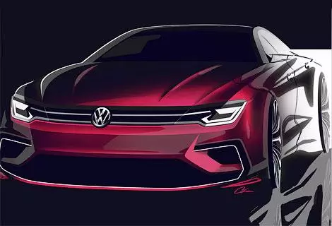 Volkswagen will prepare a competitor to the sedan Mercedes-Benz Cla 93100_3