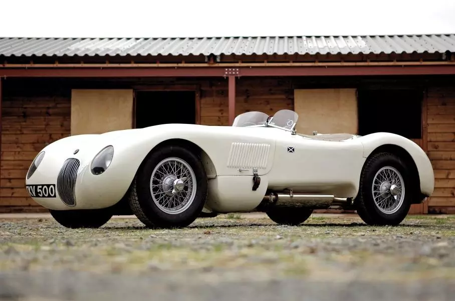 Jaguar SUED De pensjonearders fanwege de replika fan it Rhodster C-Type 938_3