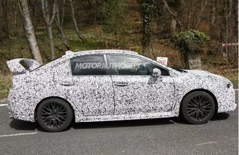 Subaru began testing a new WRX STI sedan 94459_3