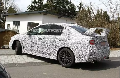 Subaru began testing a new WRX STI sedan 94459_4