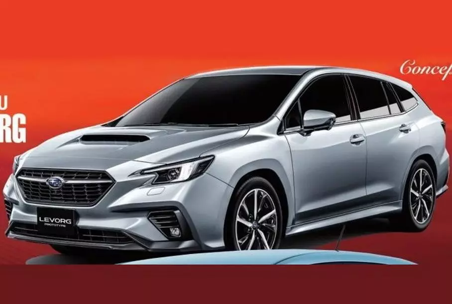 La nuova Subaru universale ha dimostrato di debuttare 9471_1