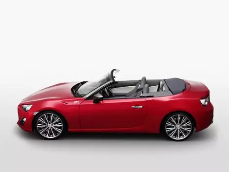 Toyota showed the roof of the harbinger of the open version of the GT86 95413_4