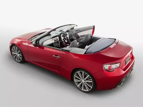 Toyota showed the roof of the harbinger of the open version of the GT86 95413_5