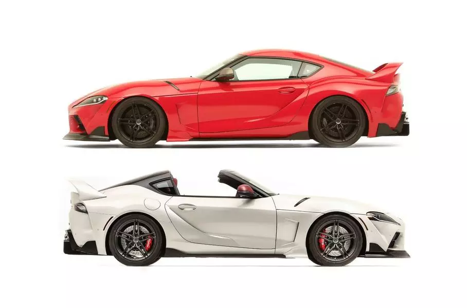 TOYOTA GR Supra tiene una versión en el cuerpo de Targa 9561_2