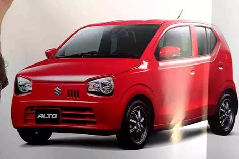 Suzuki Alto အသစ်သည်မော်ဒယ်လ်ပုံစံကိုပြုလုပ်လိမ့်မည် 9568_3