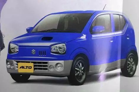 Suzuki New Alto atafanya mfano wa mfano 9568_4