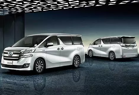 Toyota hloov kho Alphard thiab Vellfire Minivans Minivans 9795_5