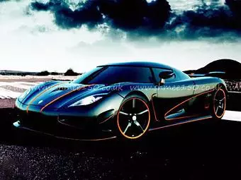 Koenigsegg will cover the Agera R Supercar 24-carat Gold 99266_1