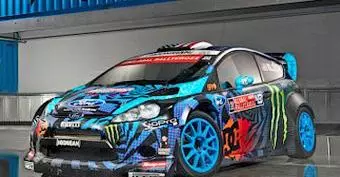 Ken block showed a new coloring racing "Fiesta"