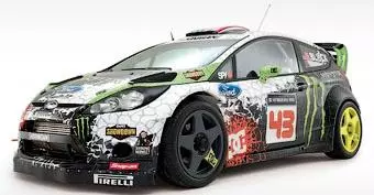 Ken block showed a new coloring of the car for Jimkhana