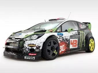 Ken block showed a new coloring of the car for Jimkhana 99809_1