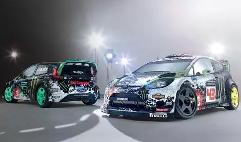 Ken block showed a new coloring of the car for Jimkhana 99809_2