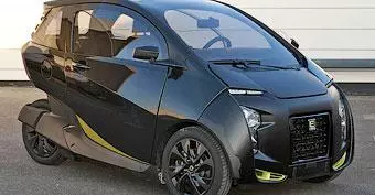 The French from the PSA group updated the tricycle electric vehicle